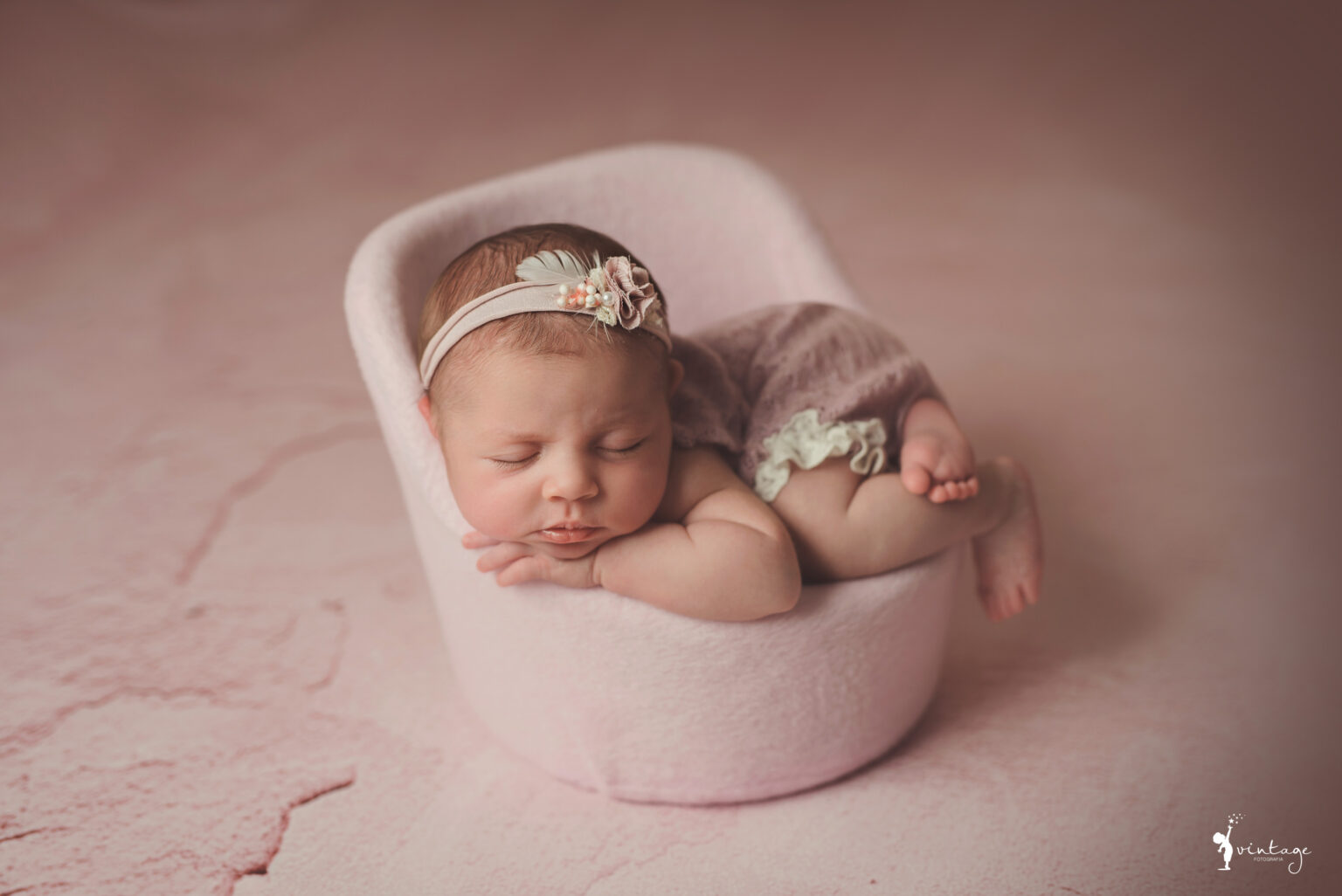 Newborn (Recién Nacido) - Vintage Fotografía